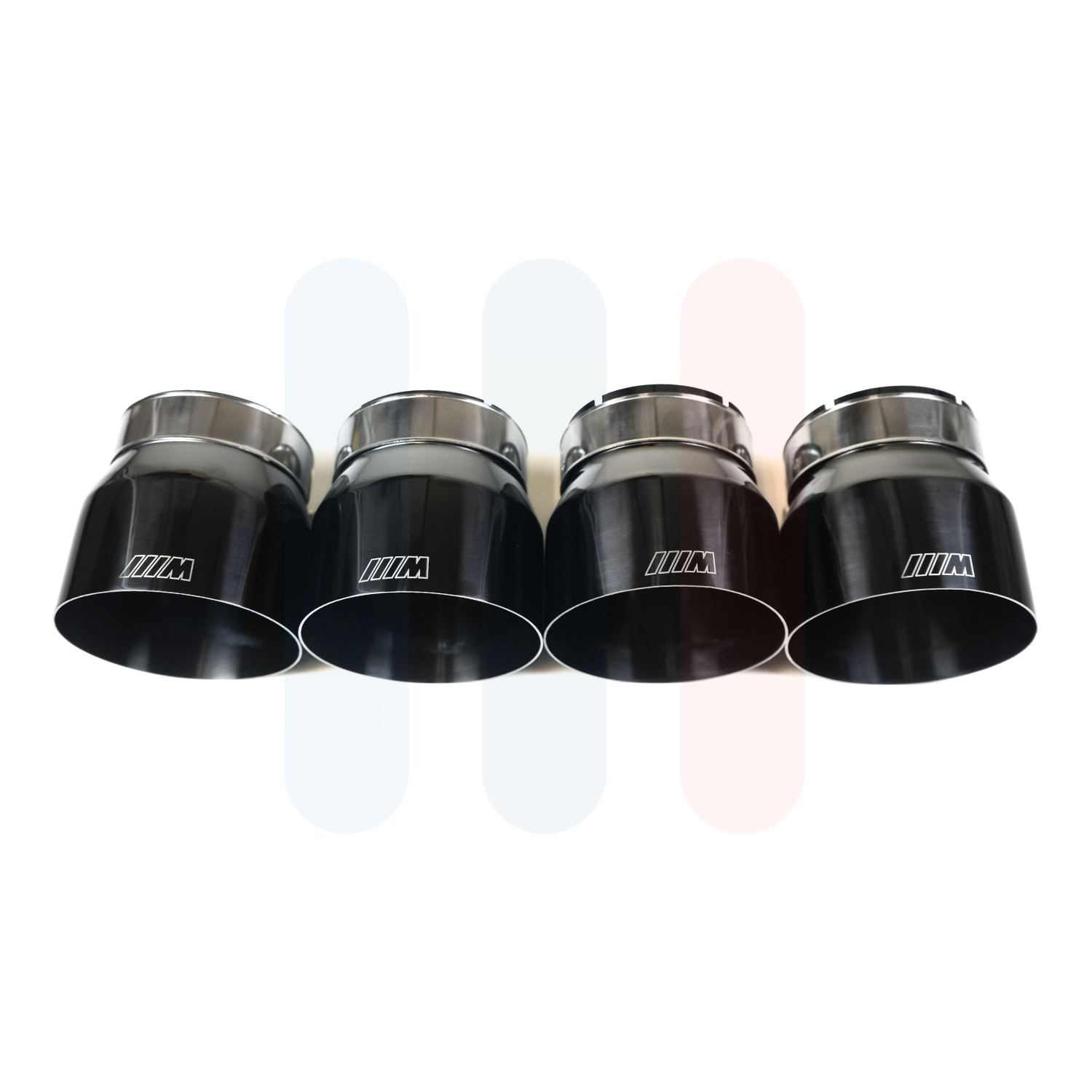 BMW G8x Performance Endestusser (Svart Krom)