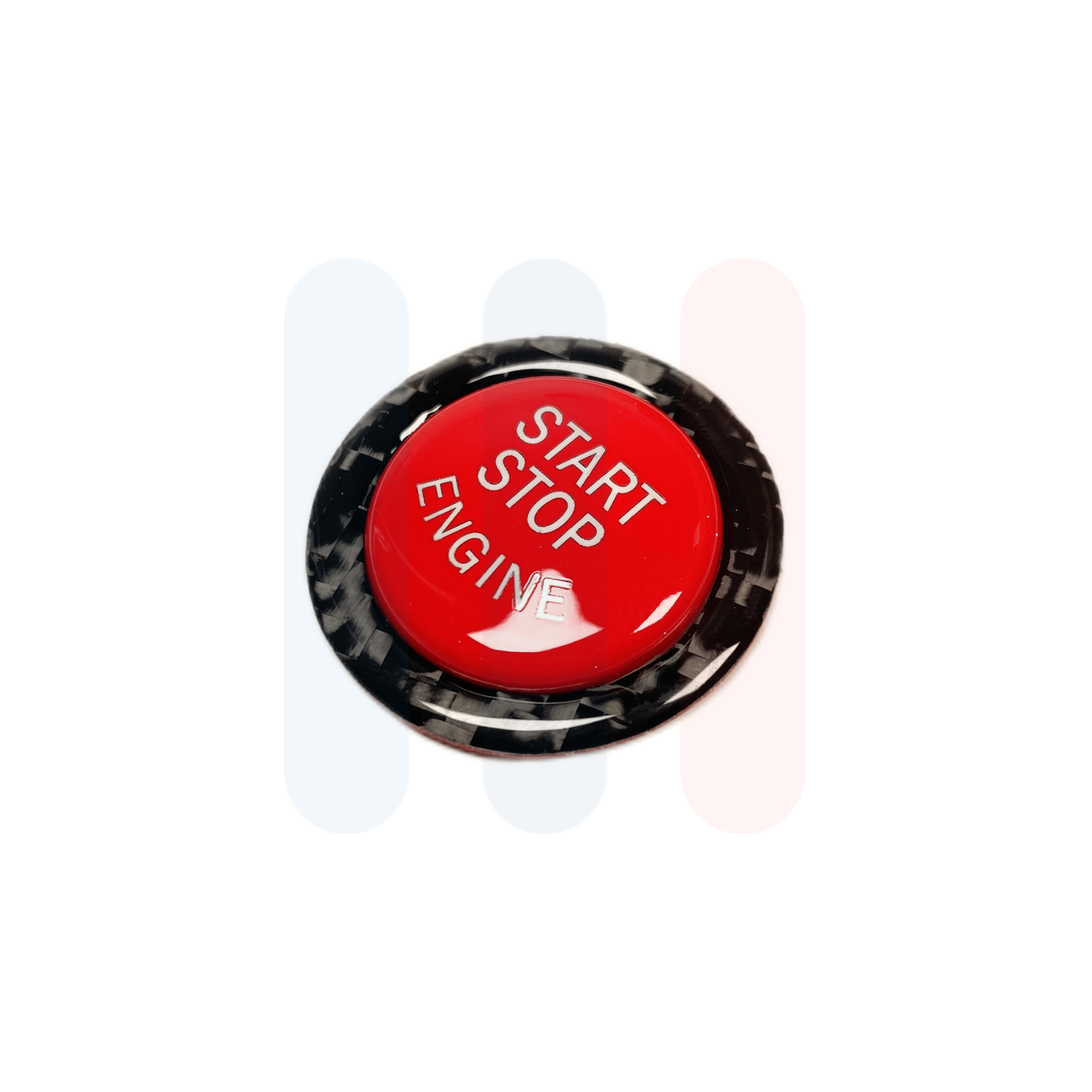 BMW E9x Karbon Startknapp Ring